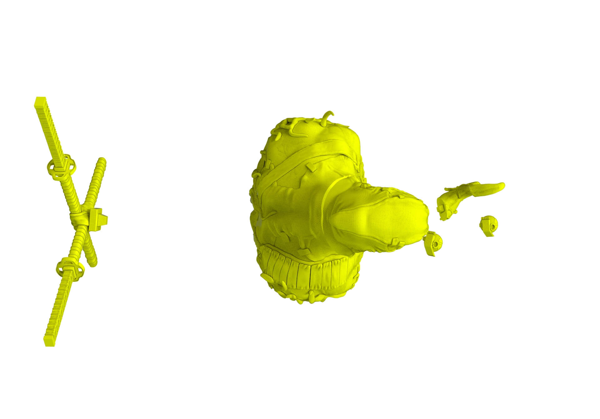 Venom Pool Bust - 3D Model by PaburoVIII