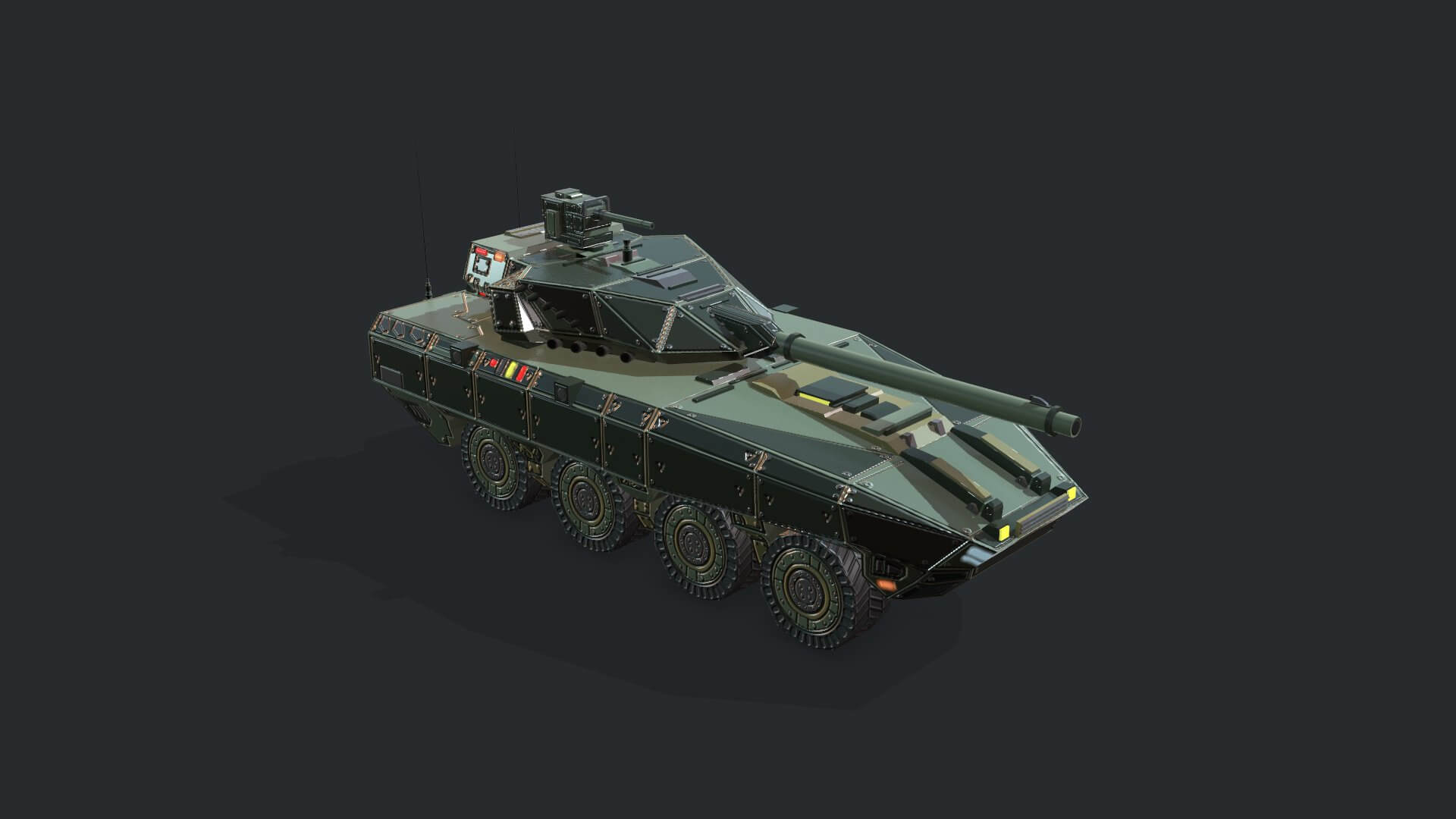 Warp A2 Predator Tank Assault Gim - 3D Model by PaburoVIII