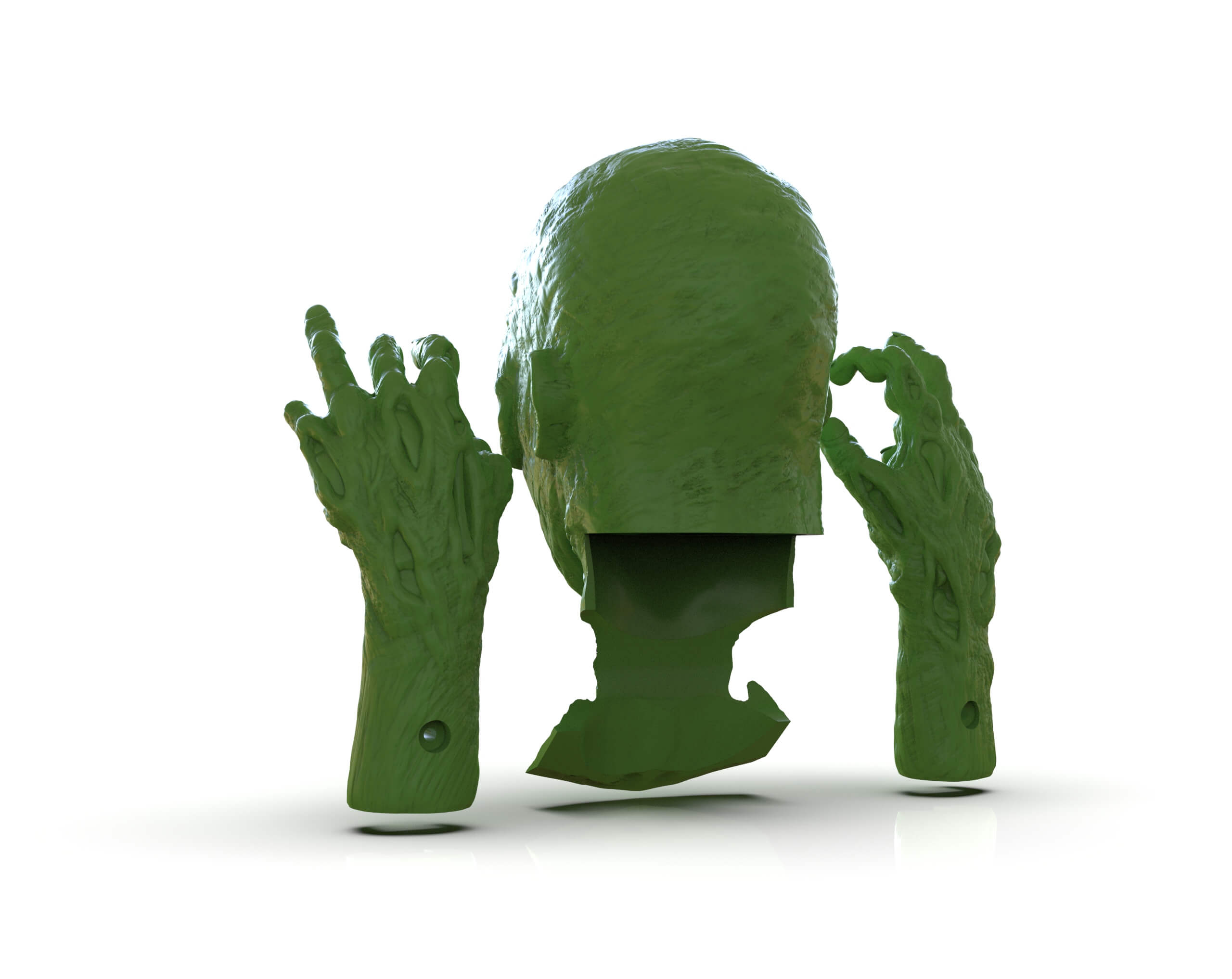 Zombie Parts - 3D Model by PaburoVIII