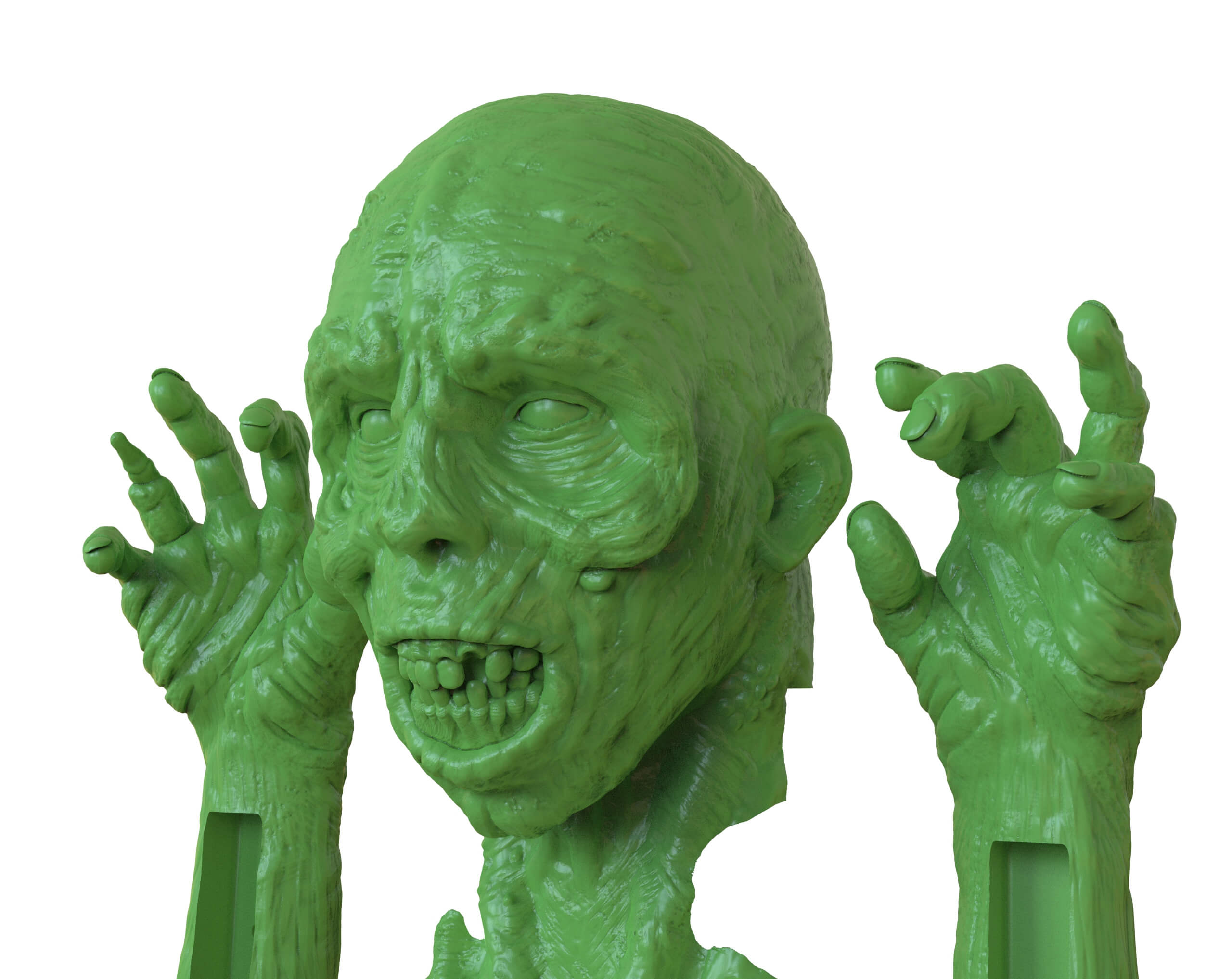 Zombie Parts - 3D Model by PaburoVIII