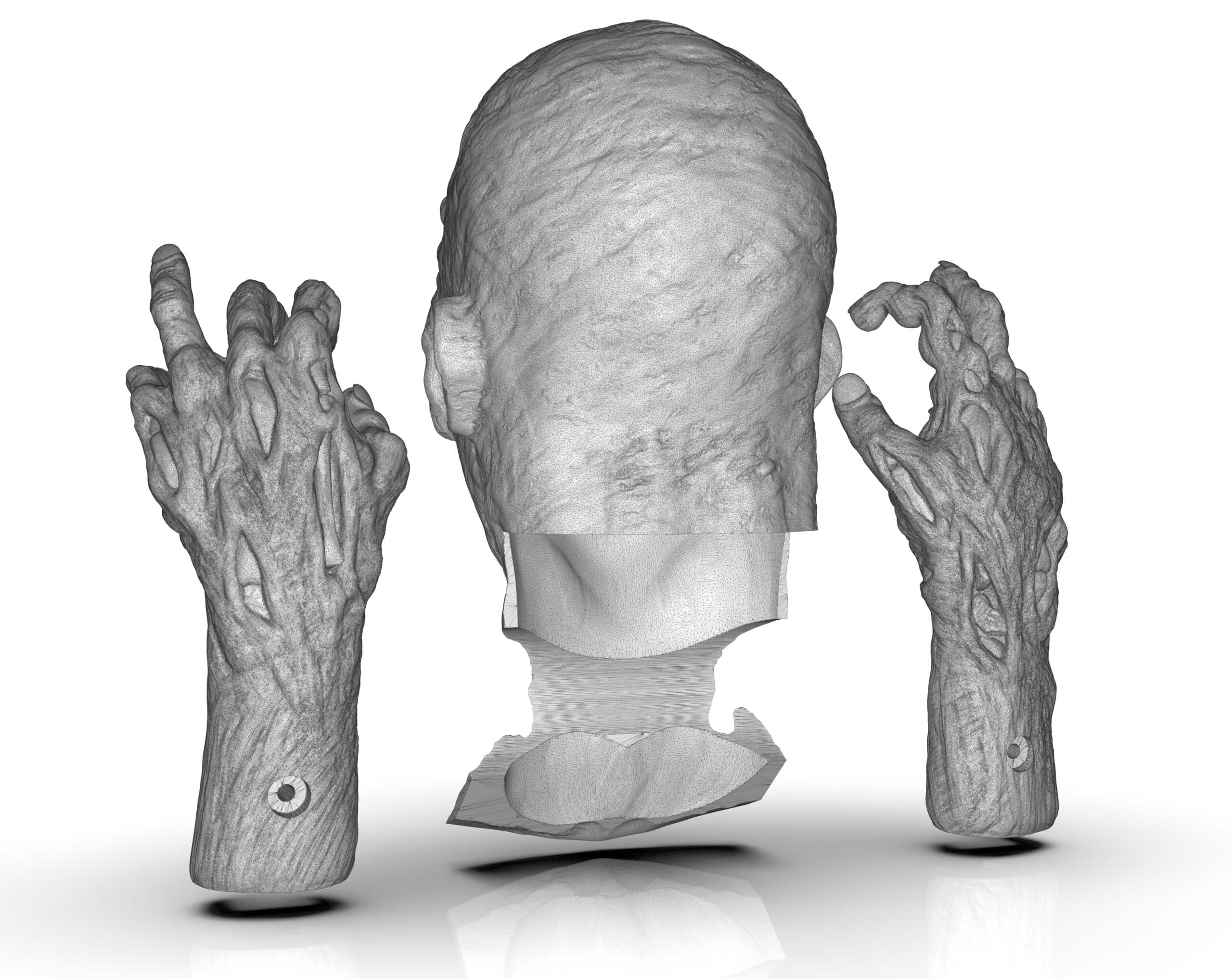 Zombie Parts - 3D Model by PaburoVIII