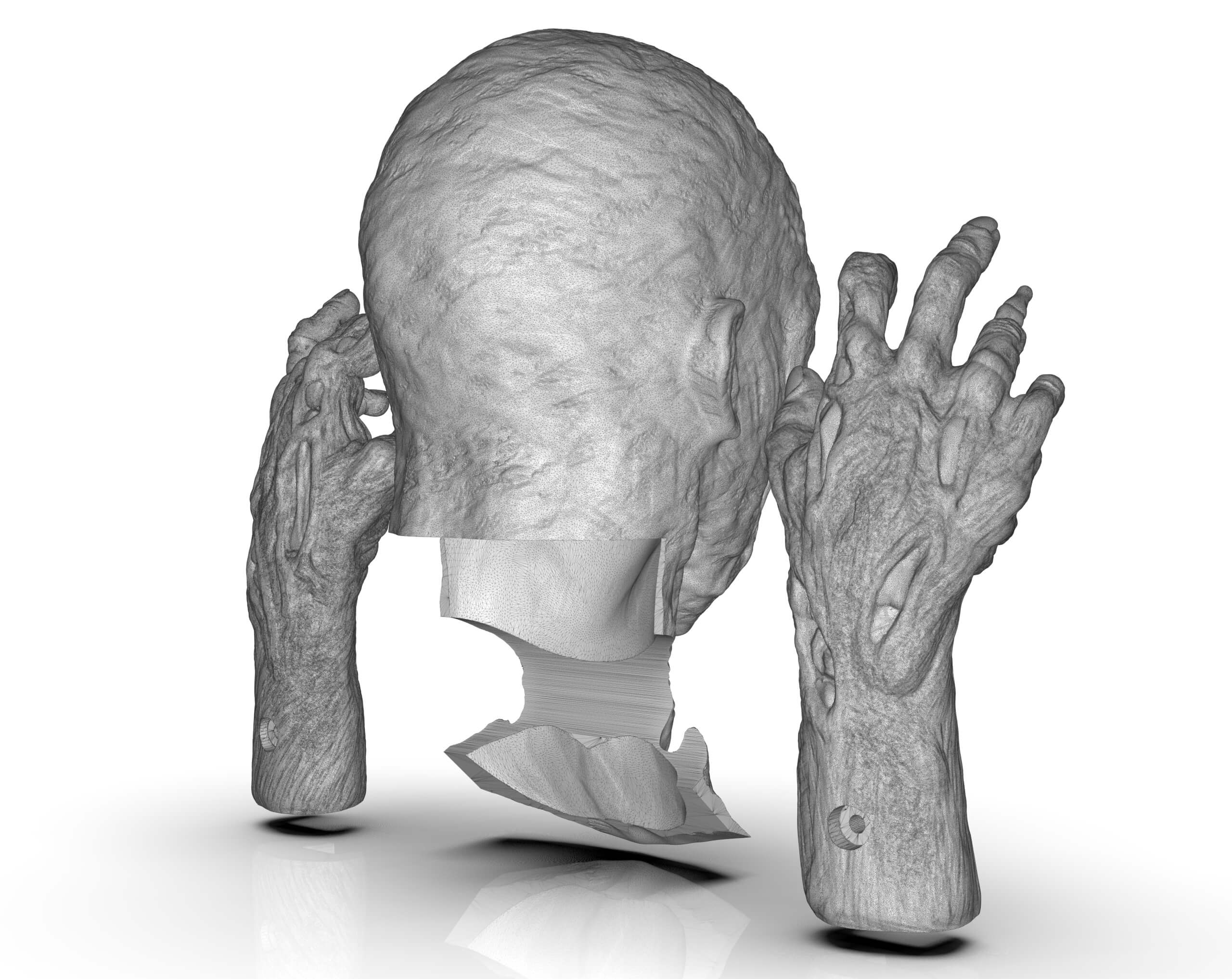 Zombie Parts - 3D Model by PaburoVIII