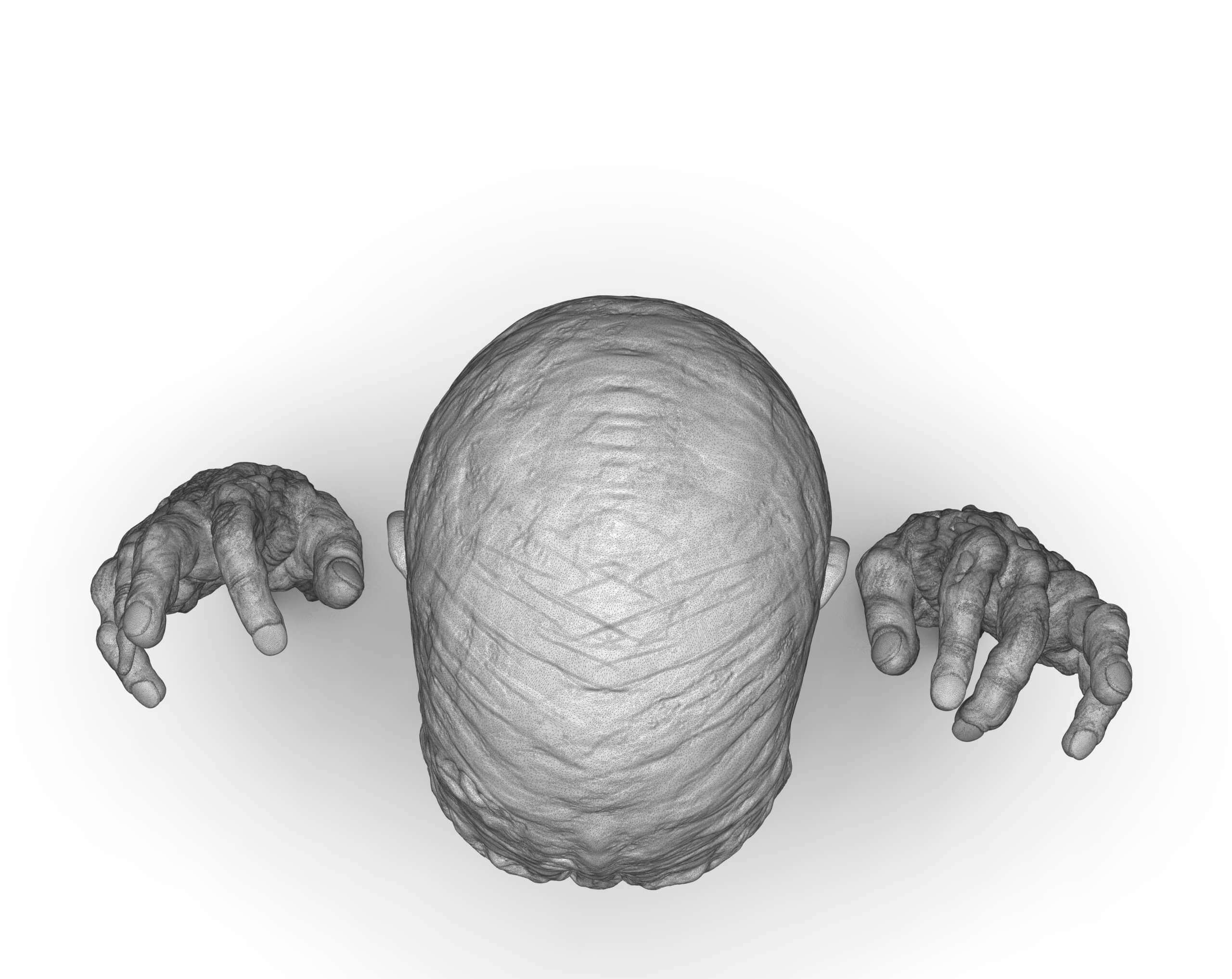 Zombie Parts - 3D Model by PaburoVIII