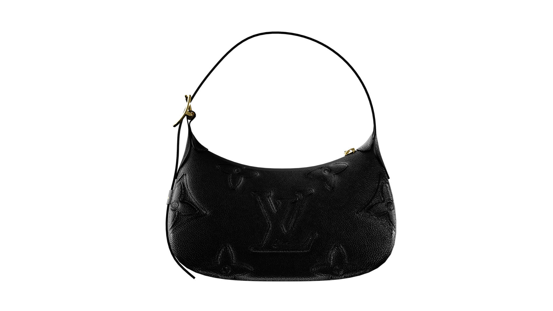 Louis Vuitton Mini Moon Bag Black - 3D Model by pakko
