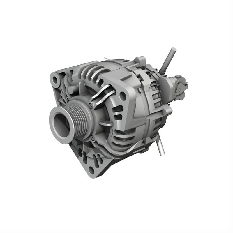 Alternator - 3D Model by panaristi