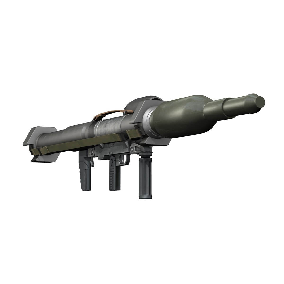 Anti-tank Rocket Launcher Panzerfaust 3 3D Model by panaristi