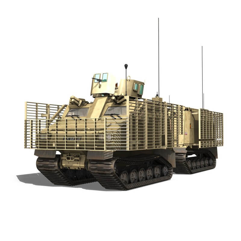 BAE BVS10 Viking Mark II - 3D Model by panaristi