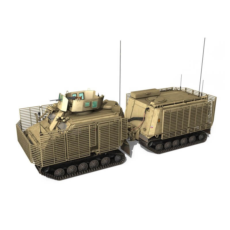 BAE BVS10 Viking Mark II - 3D Model by panaristi