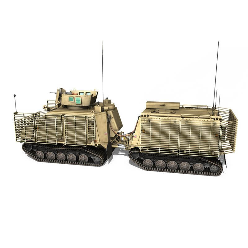 BAE BVS10 Viking Mark II - 3D Model by panaristi