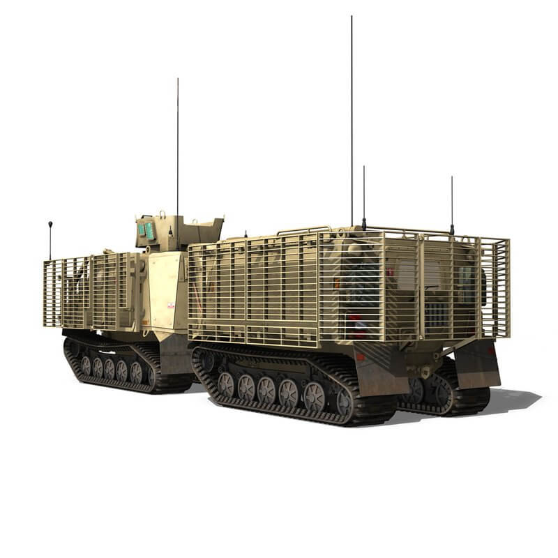 BAE BVS10 Viking Mark II - 3D Model by panaristi