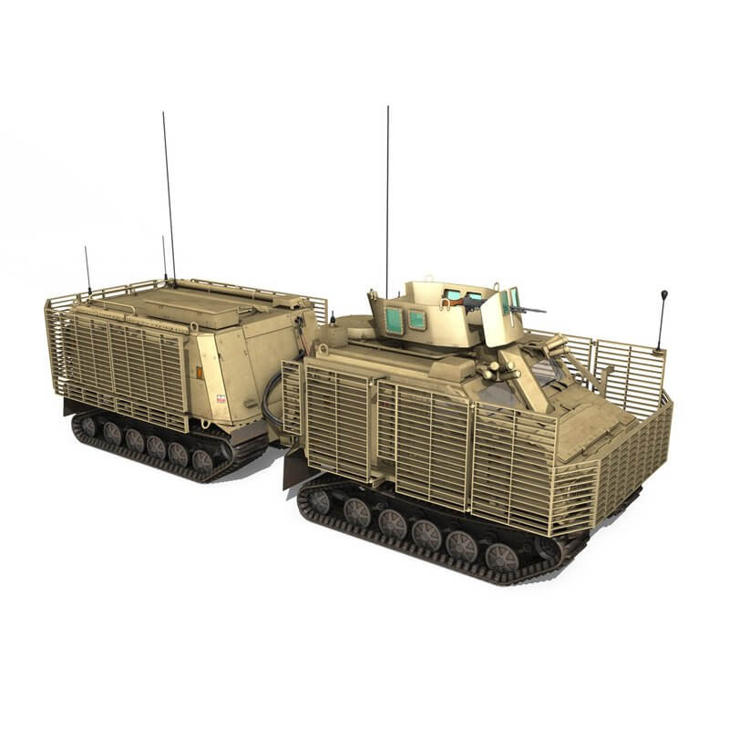 BAE BVS10 Viking Mark II - 3D Model by panaristi