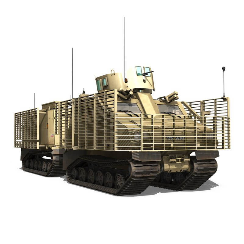 BAE BVS10 Viking Mark II - 3D Model by panaristi