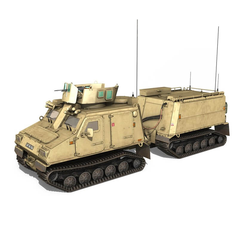 BAE BVS10 Viking Mark II - 3D Model by panaristi