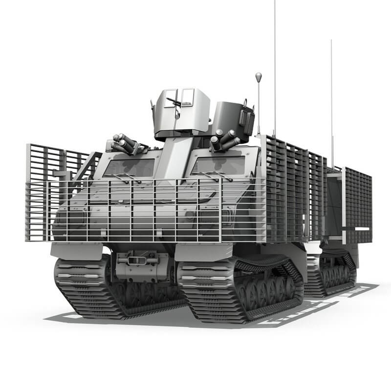 BAE BVS10 Viking Mk II - 3D Model by panaristi