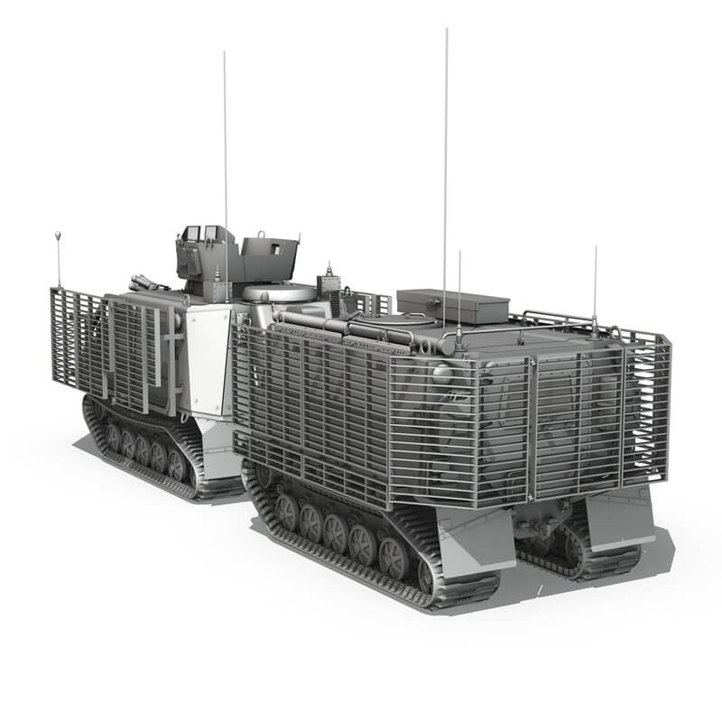 BAE BVS10 Viking Mk II - 3D Model by panaristi