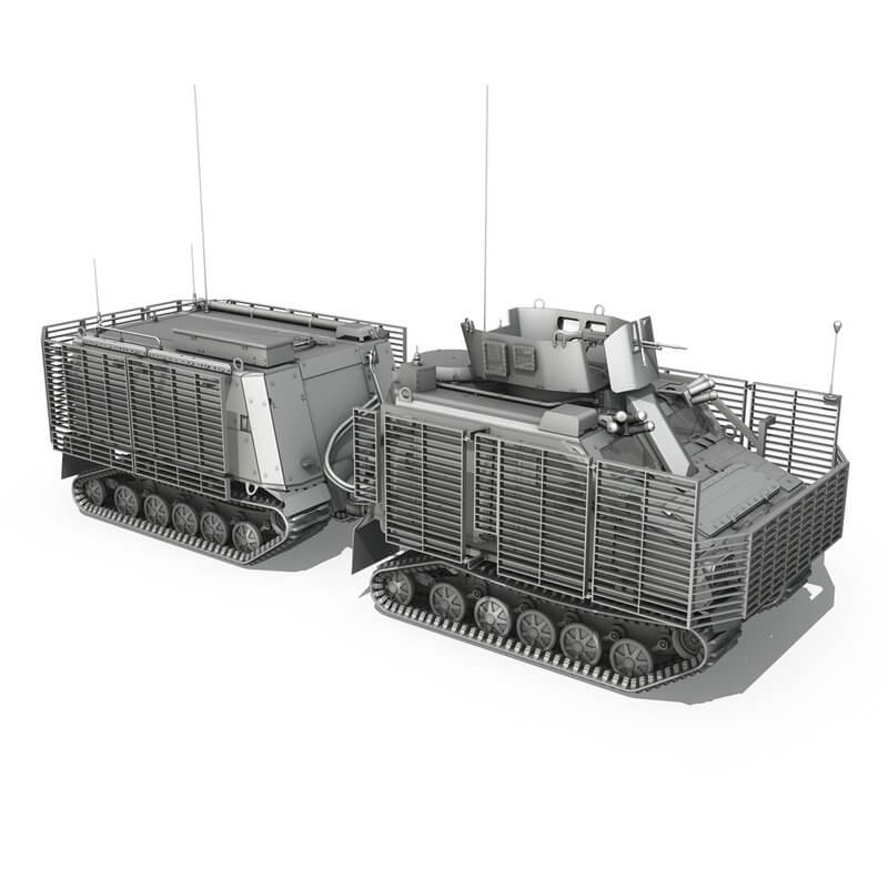 BAE BVS10 Viking Mk II - 3D Model by panaristi