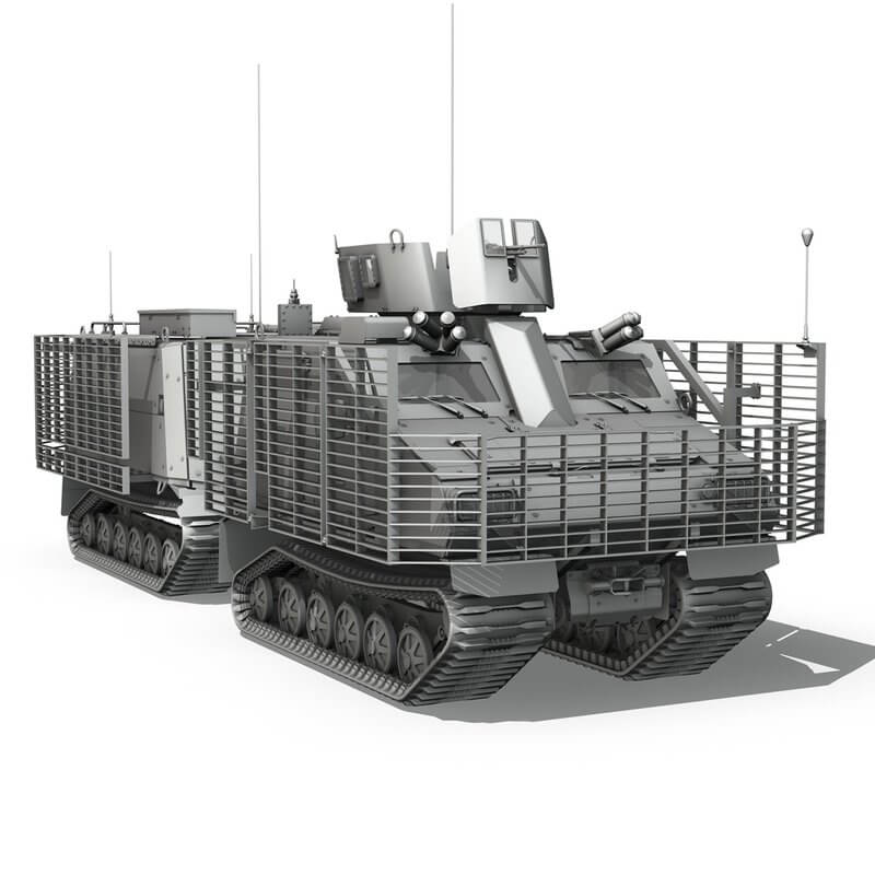 BAE BVS10 Viking Mk II - 3D Model by panaristi