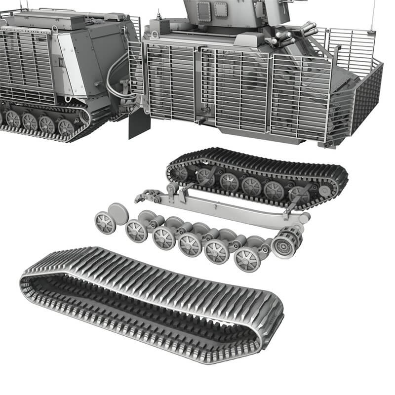 BAE BVS10 Viking Mk II - 3D Model by panaristi