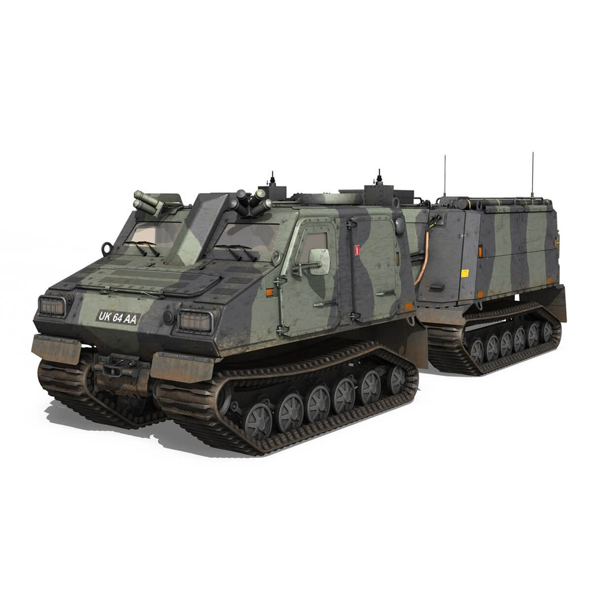 BAE BVS10 Viking - UK Forces 3D Model by panaristi