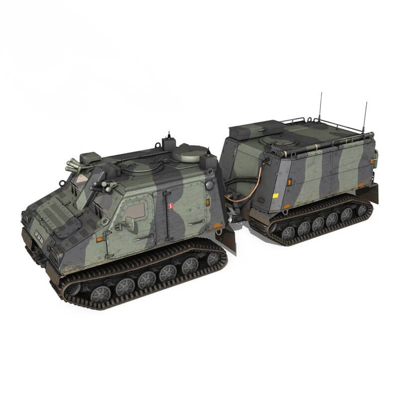 BAE BVS10 Viking - UK Forces 3D Model by panaristi