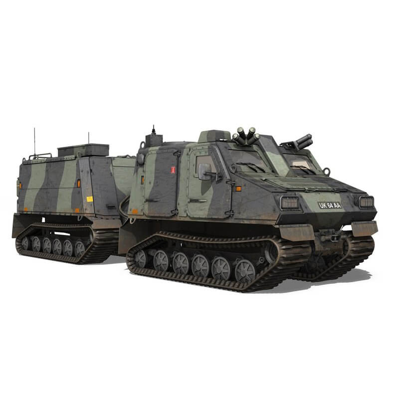 BAE BVS10 Viking - UK Forces 3D Model by panaristi