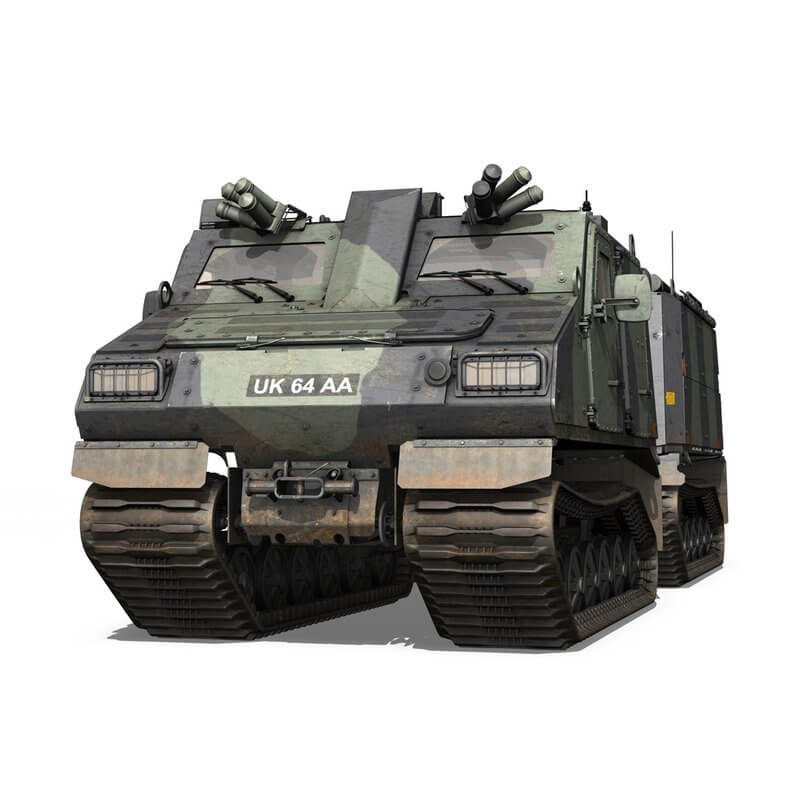 BAE BVS10 Viking - UK Forces 3D Model by panaristi