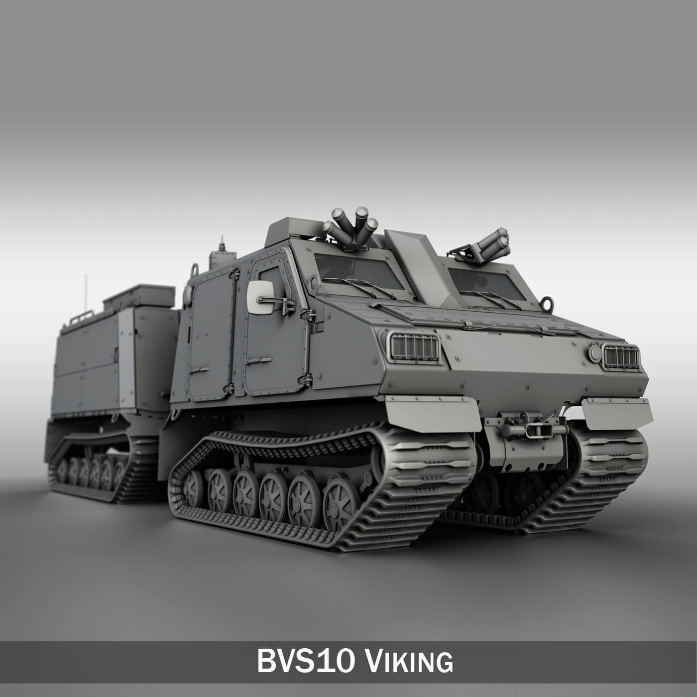BAE BVS10 Viking - 3D Model by panaristi