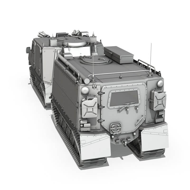 BAE BVS10 Viking - 3D Model by panaristi