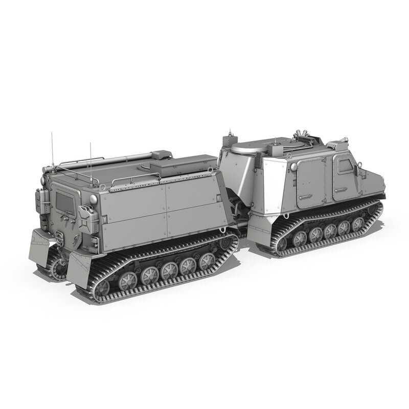 BAE BVS10 Viking - 3D Model by panaristi