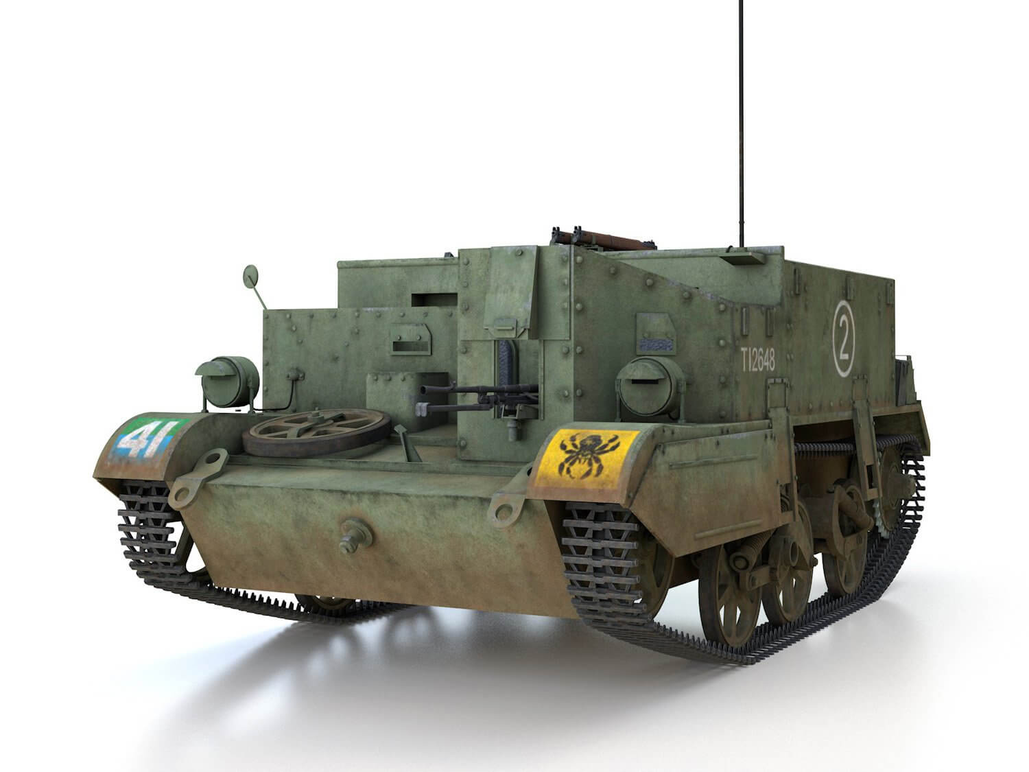 Bren Gun Carrier MK.I - BUC - T12648 3D Model by panaristi