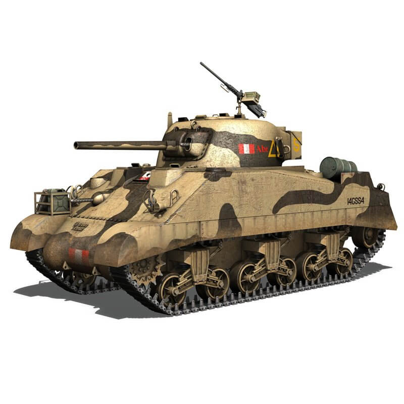 British Sherman Tanks Collection - 3D Model by panaristi