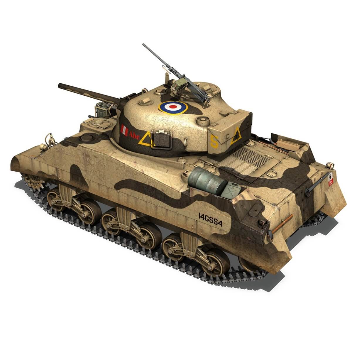 British Sherman Tanks Collection - 3D Model by panaristi