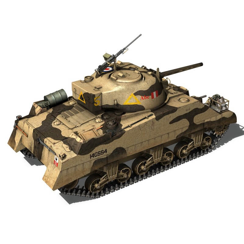 British Sherman Tanks Collection - 3D Model by panaristi