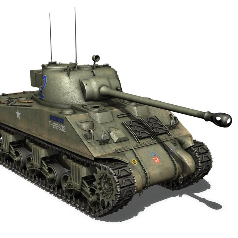 British Sherman Tanks Collection - 3D Model by panaristi