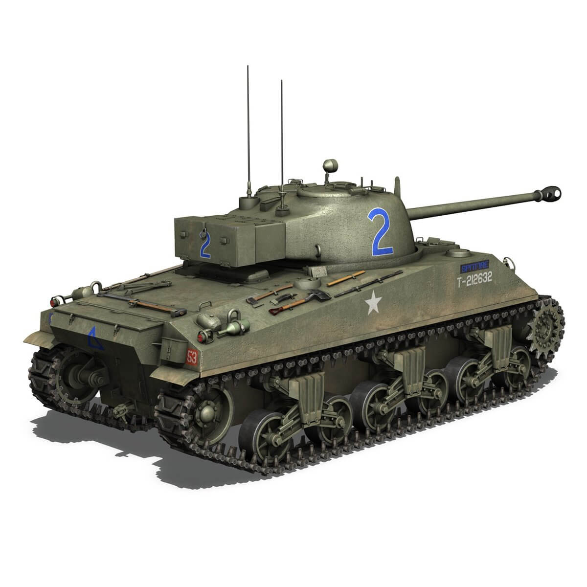 British Sherman Tanks Collection - 3D Model by panaristi