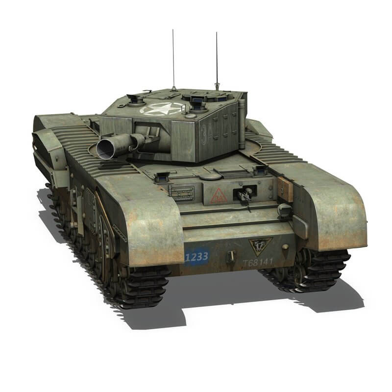 Churchill MK.III AVRE - 79AD 3D Model by panaristi