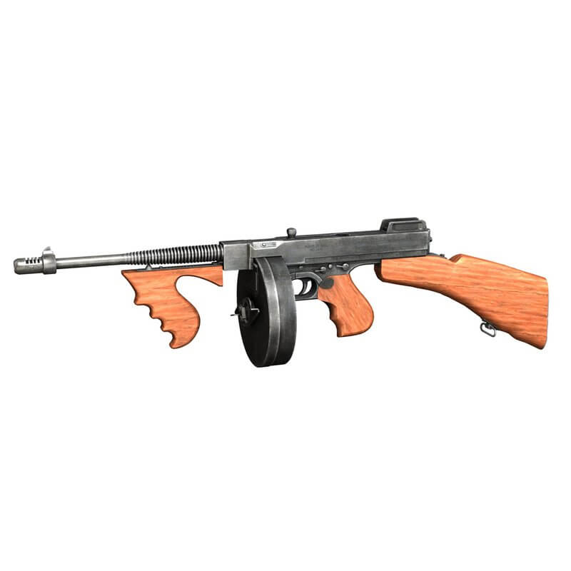 Colt Model 1921 Thompson Submachine Gun by panaristi