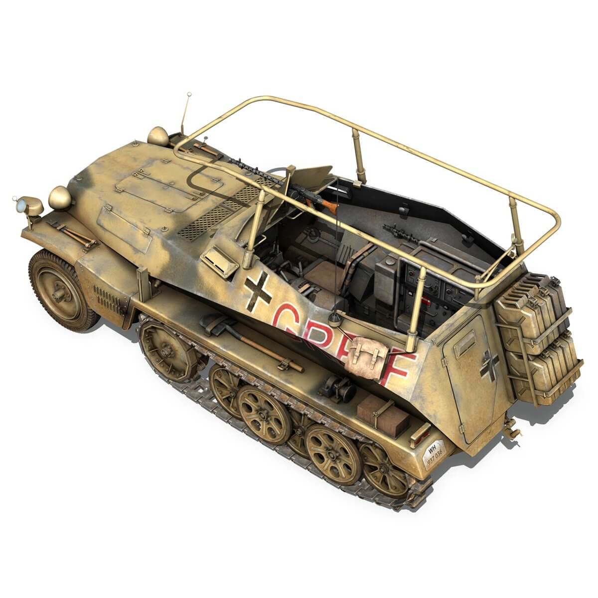 Deutsches Afrika Corps (DAK) - Collection 3D Model by panaristi