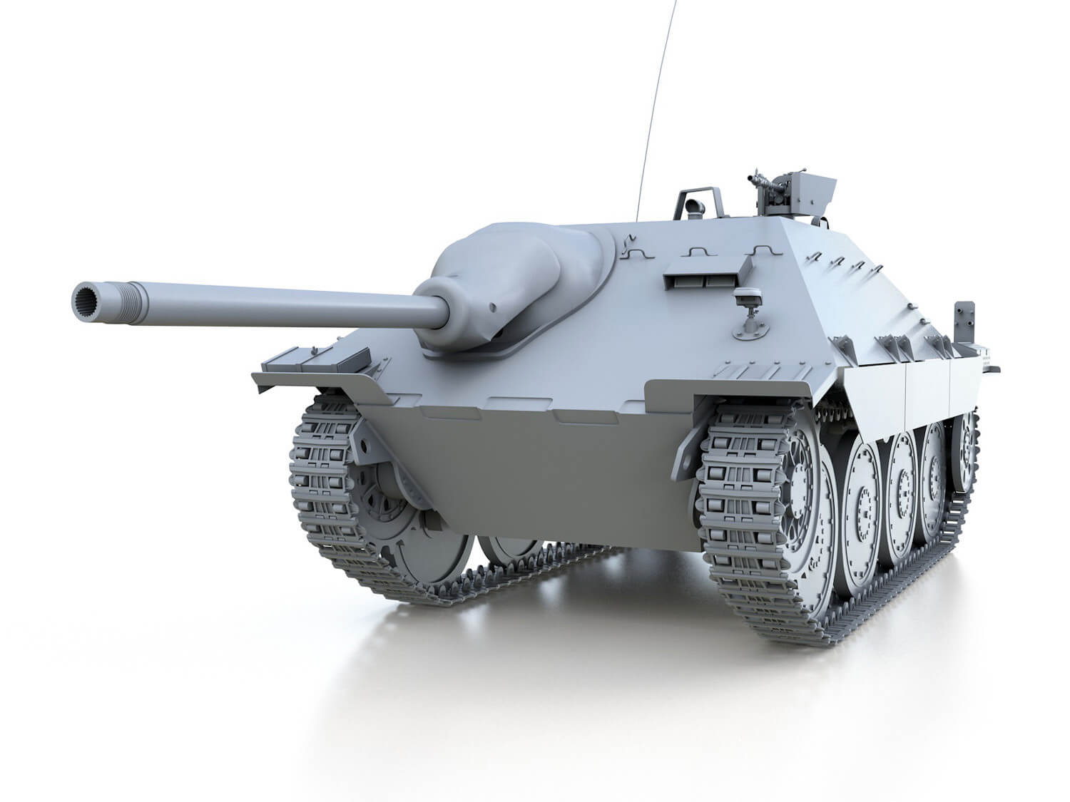 Jagdpanzer 38(t) Hetzer - 3D Model by panaristi
