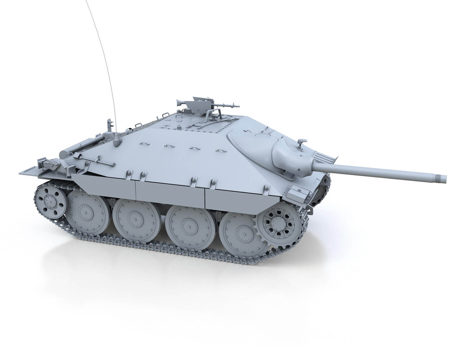 Jagdpanzer 38(t) Hetzer - 3d Model By Panaristi 44C