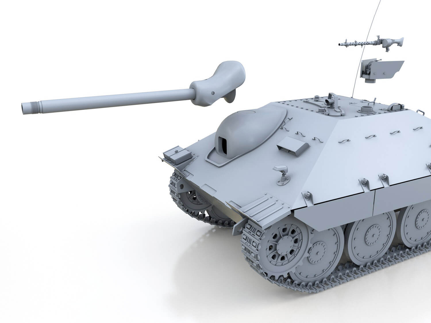Jagdpanzer 38(t) Hetzer - 3D Model by panaristi