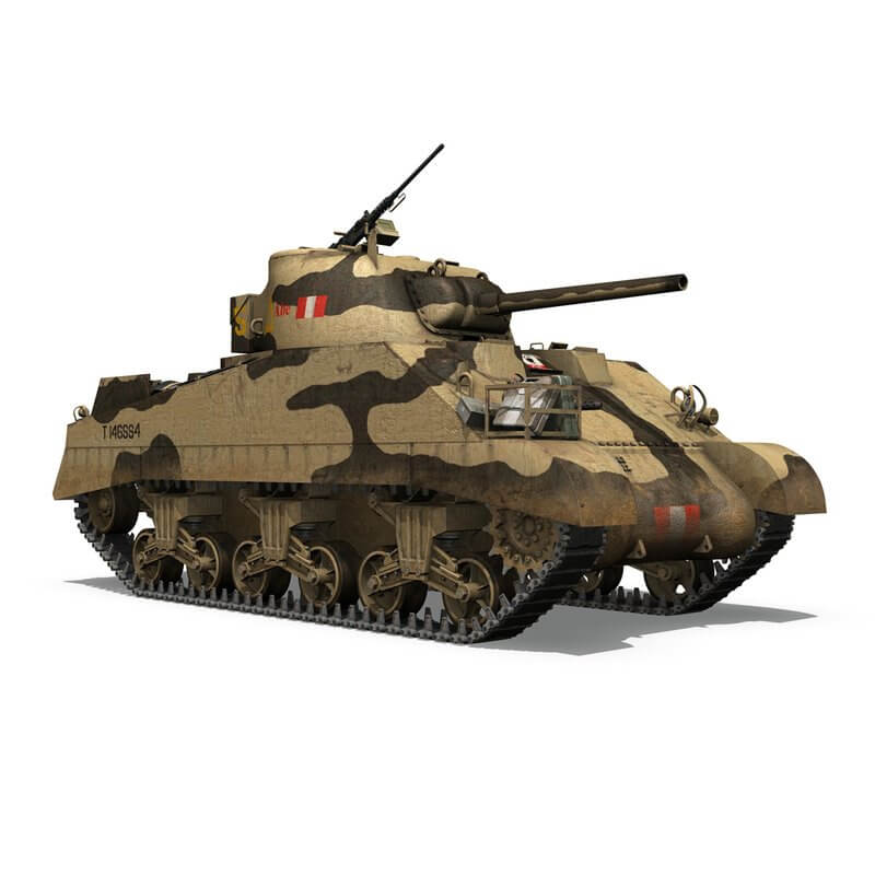 M4 Sherman MK. III - Abe 3D Model by panaristi