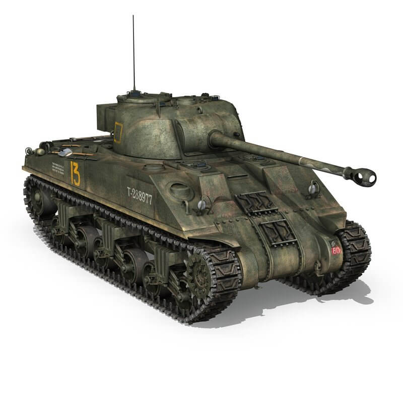 M4 Sherman MK VC Firefly - Dopo Voi 3D Model by panaristi