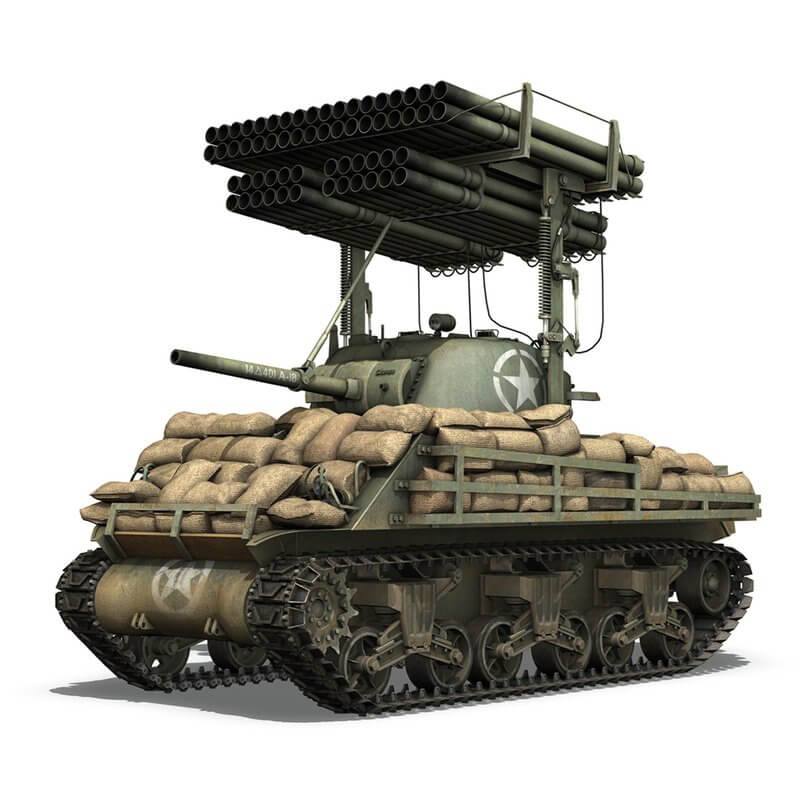 M4A3 Sherman - Collection 3D Model by panaristi