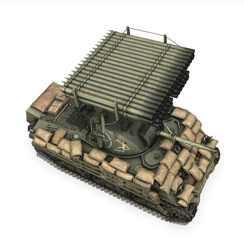 M4A3 Sherman - Collection 3D Model by panaristi
