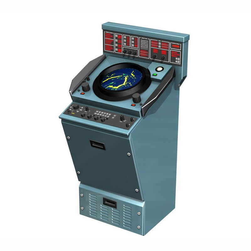 Naval Radar Console - 3D Model by panaristi