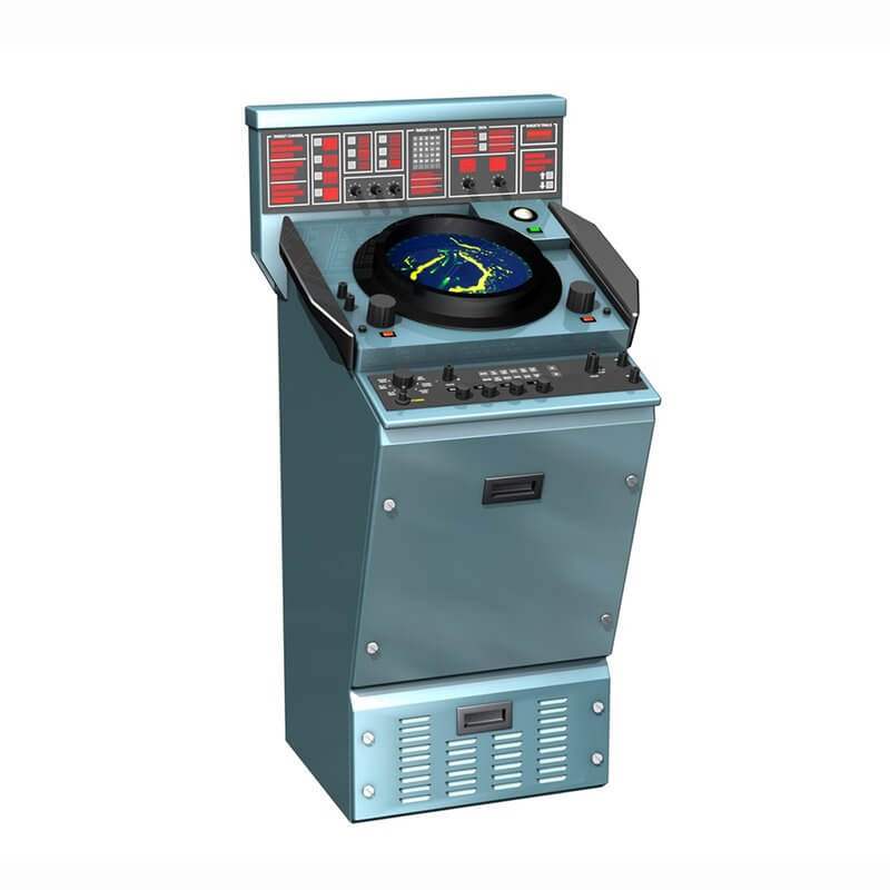Naval Radar Console - 3D Model by panaristi