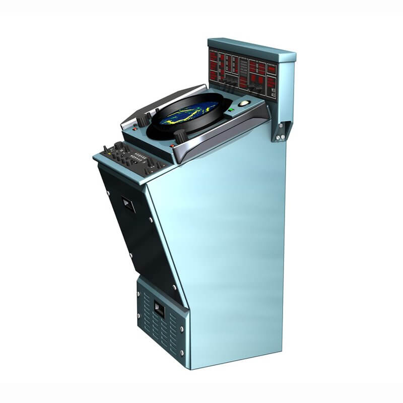 Naval Radar Console - 3D Model by panaristi