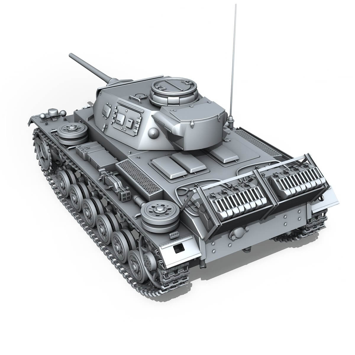 PzKpfw 3 - Panzer 3 - Collection 3D Model by panaristi