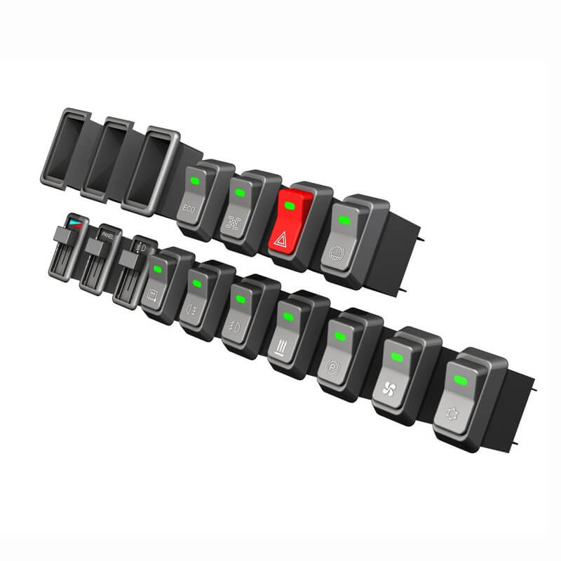 Rocker Switches - 3D Model by panaristi